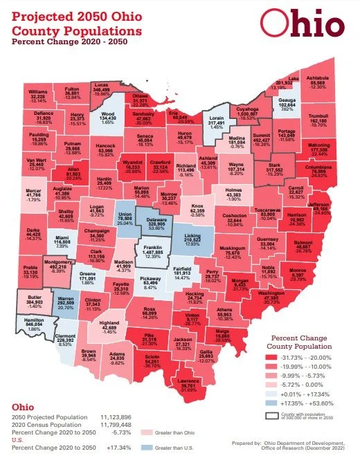 New Census Numbers Show Ohio’s Population is Steady; but Long Term ...