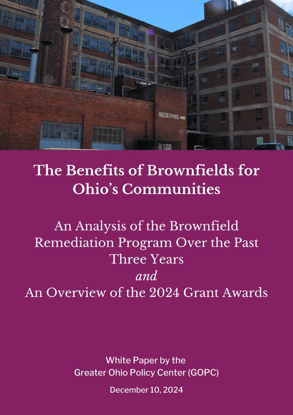 The Benefits of Brownfields for Ohio's Communities — Greater Ohio ...