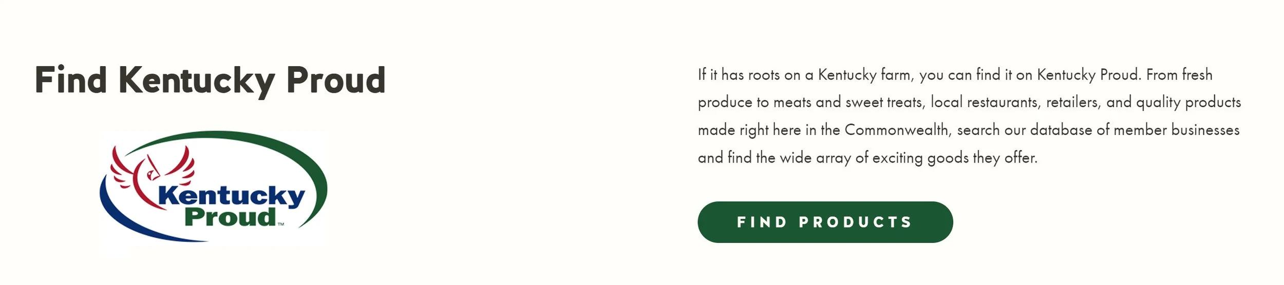 Kentucky Proud Logo Program Promotes Local Products — KyFoodandFarm.info