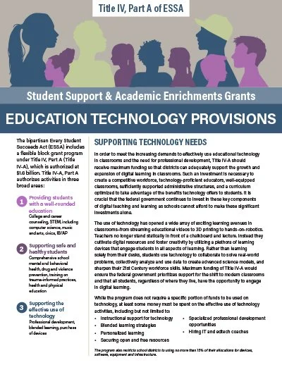 Fact Sheets & Surveys — TITLE IV-A COALITION