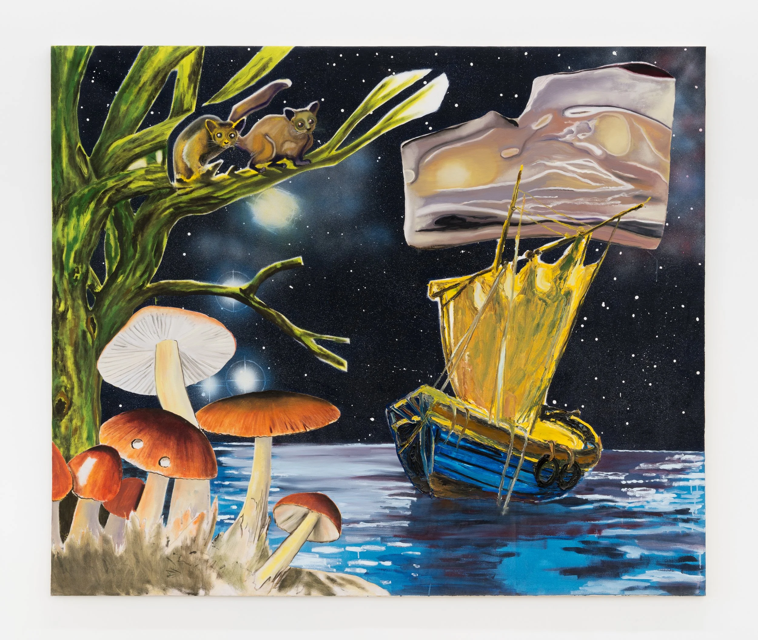 David Elliott Solo Exhibition - Depuis un bon moment - Paintings and ...