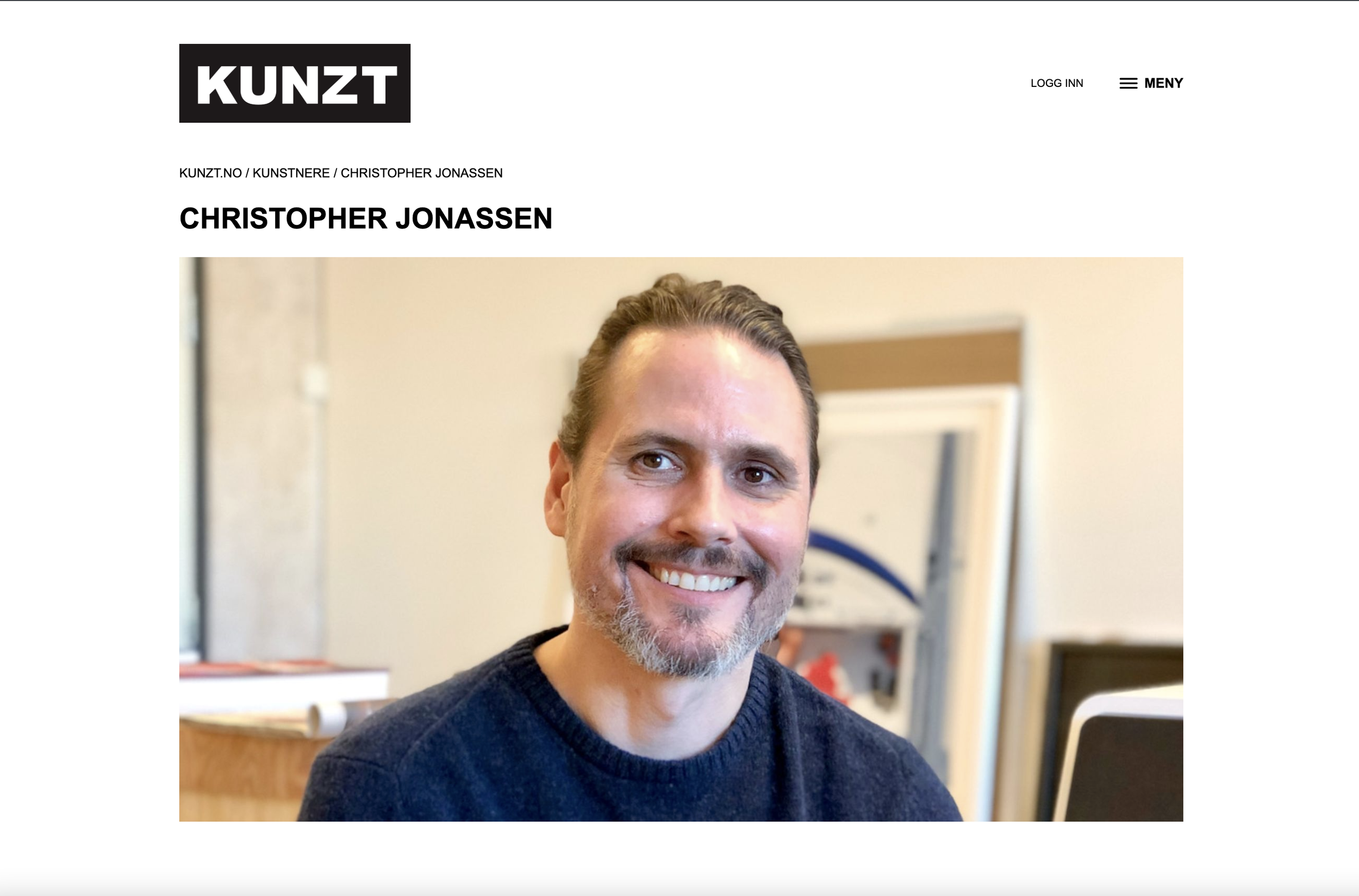 Exhibitions & Press — Christopher Jonassen