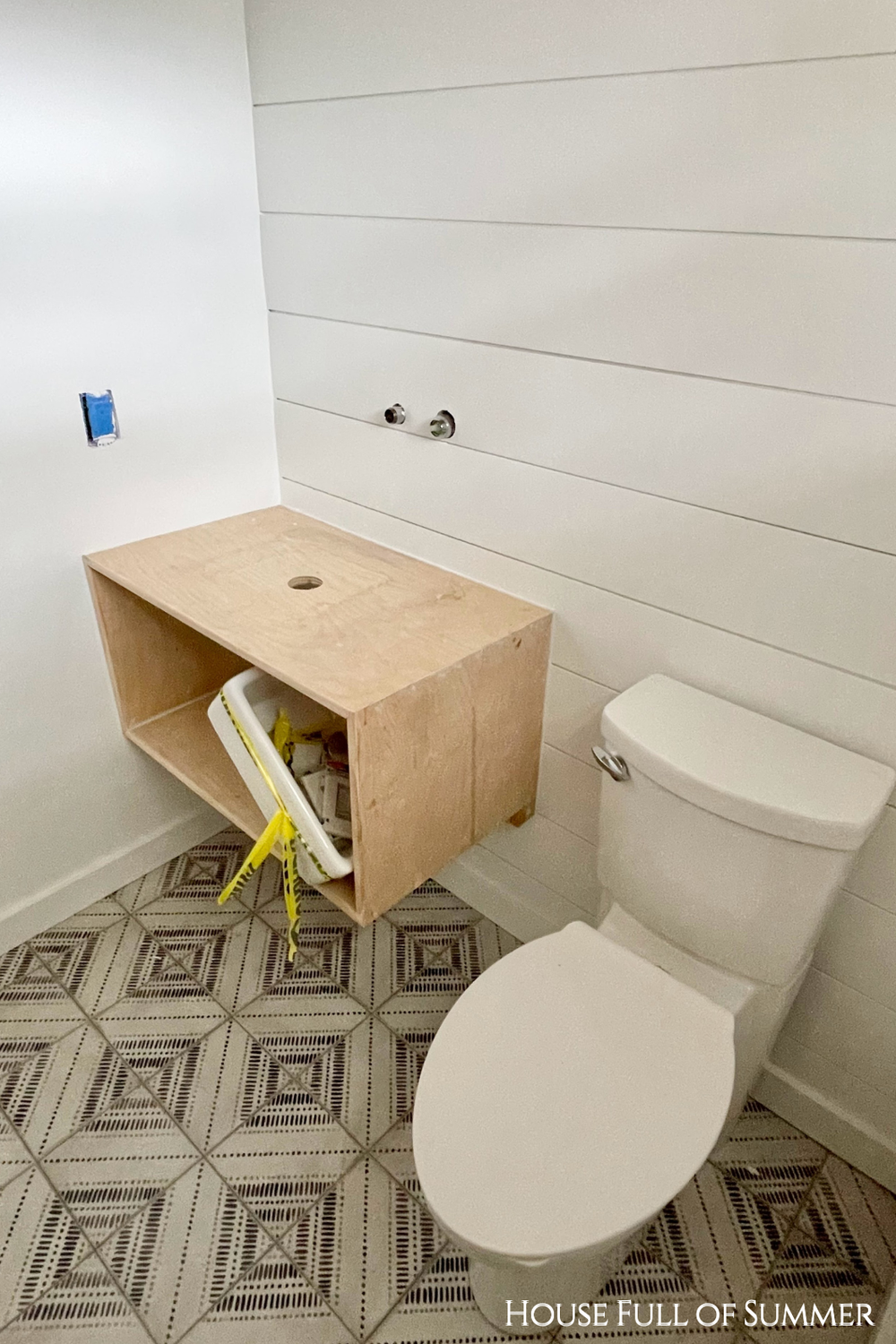 Pool Bathroom Addition Design — House Full of Summer - Coastal Home ...
