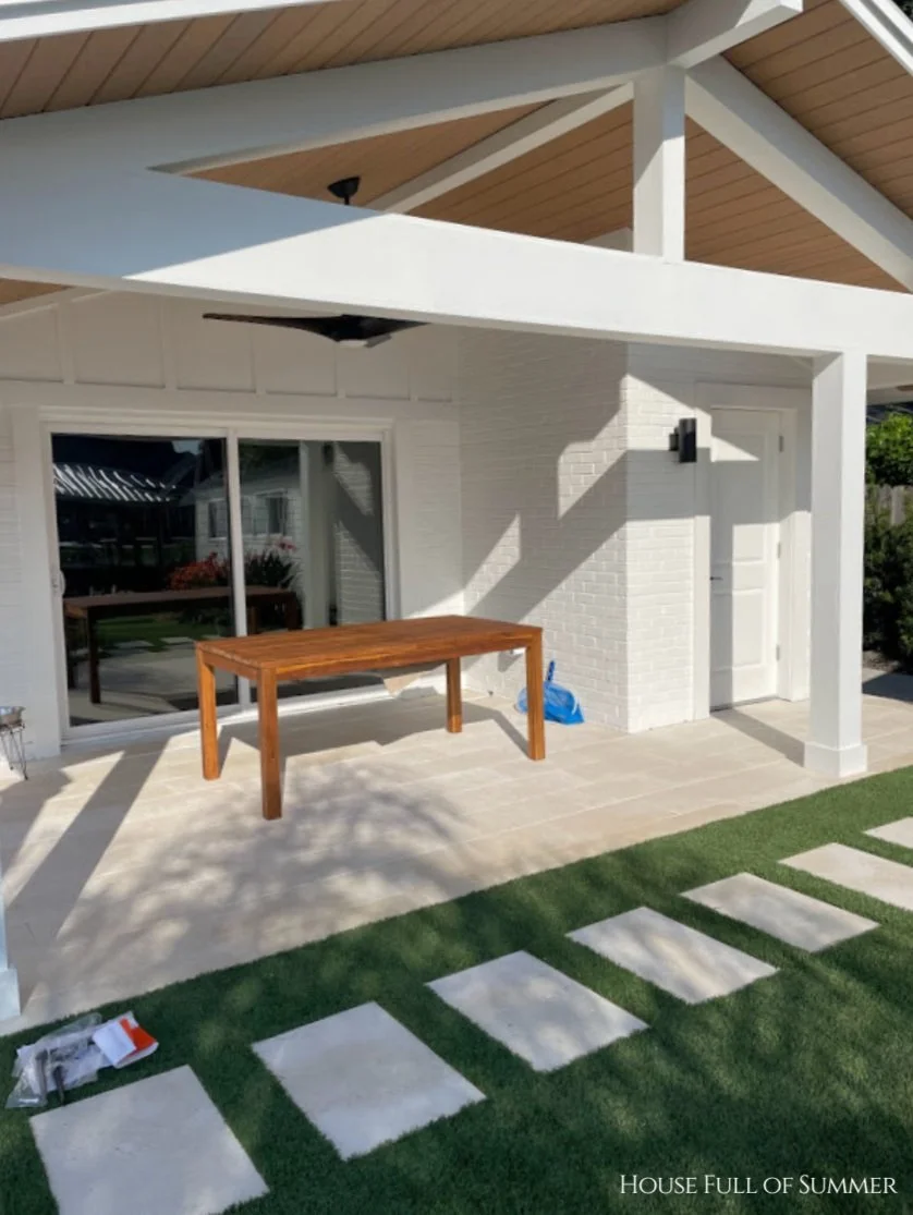 Ranch Home Back Porch Addition — House Full of Summer - Coastal Home ...