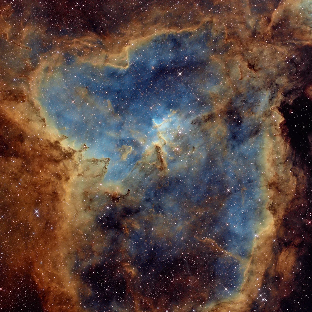 Heart Nebula Hubble