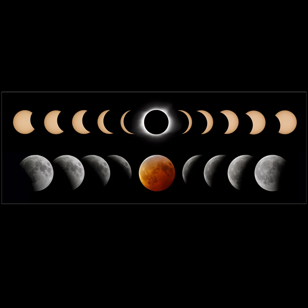 Solar Eclipse Artwork