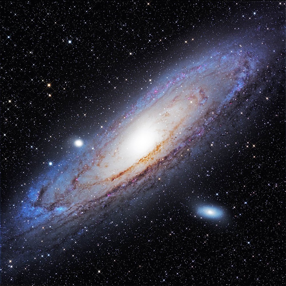 Andromeda Galaxy Painting