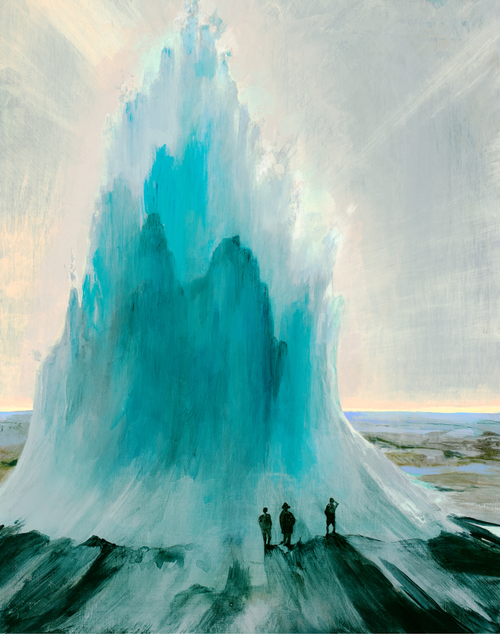 Ice Geyser — Noelle Phares
