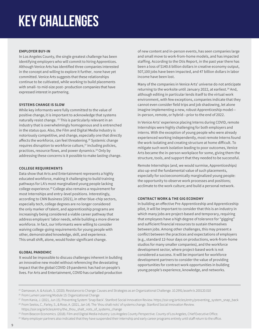Apprenticeship Report — venice arts