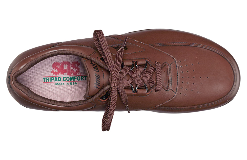 Men's Time Out - Walking Shoe - Antique Walnut — SAS Shoes Buffalo