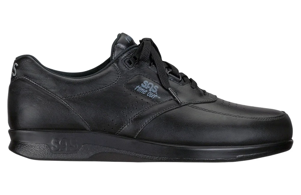 Men's Time Out - Walking Shoe - Black — SAS Shoes Buffalo