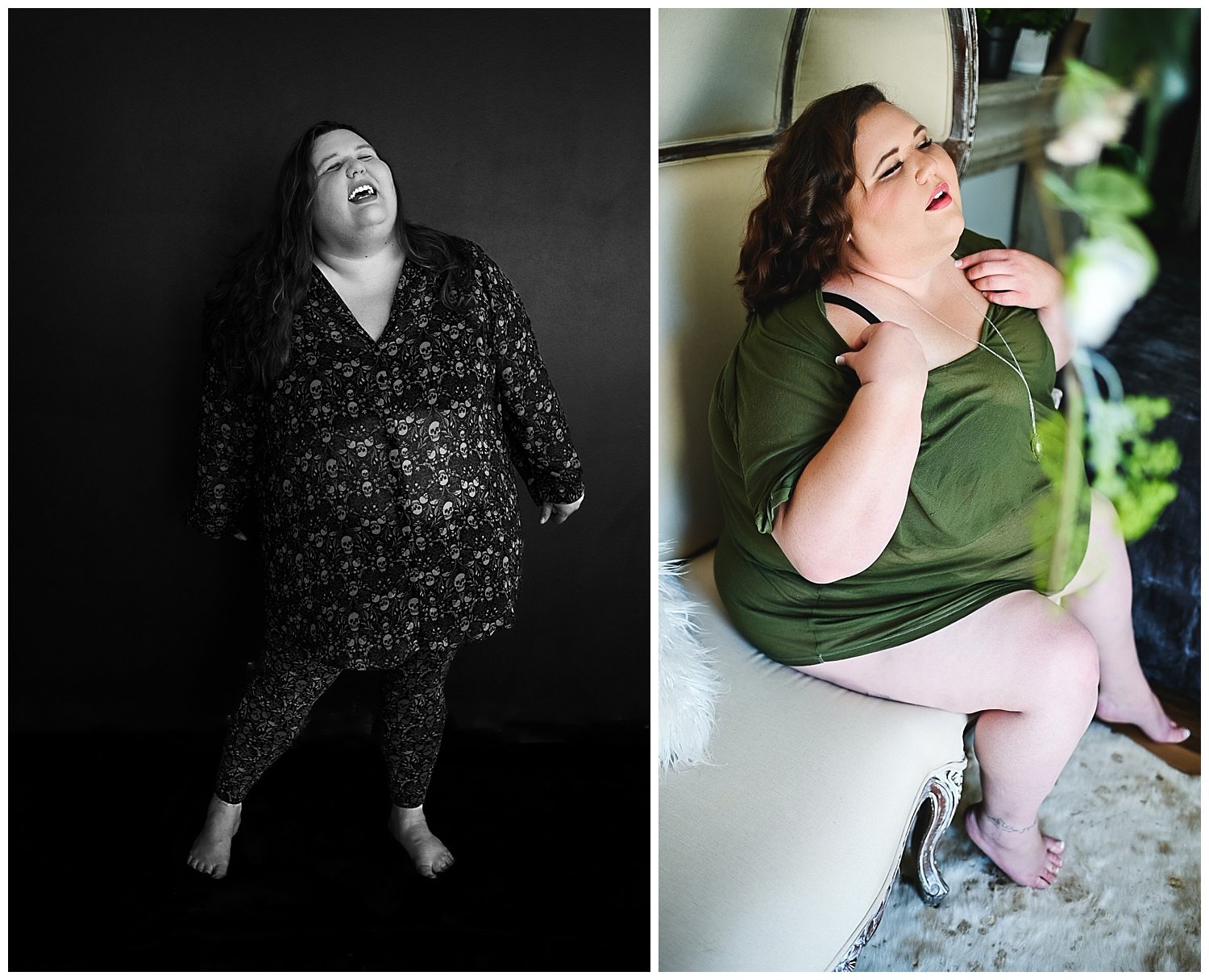Boudoir Session vs. AS I AM Raw Portrait session — LA PERLA COASTAL BOUDOIR
