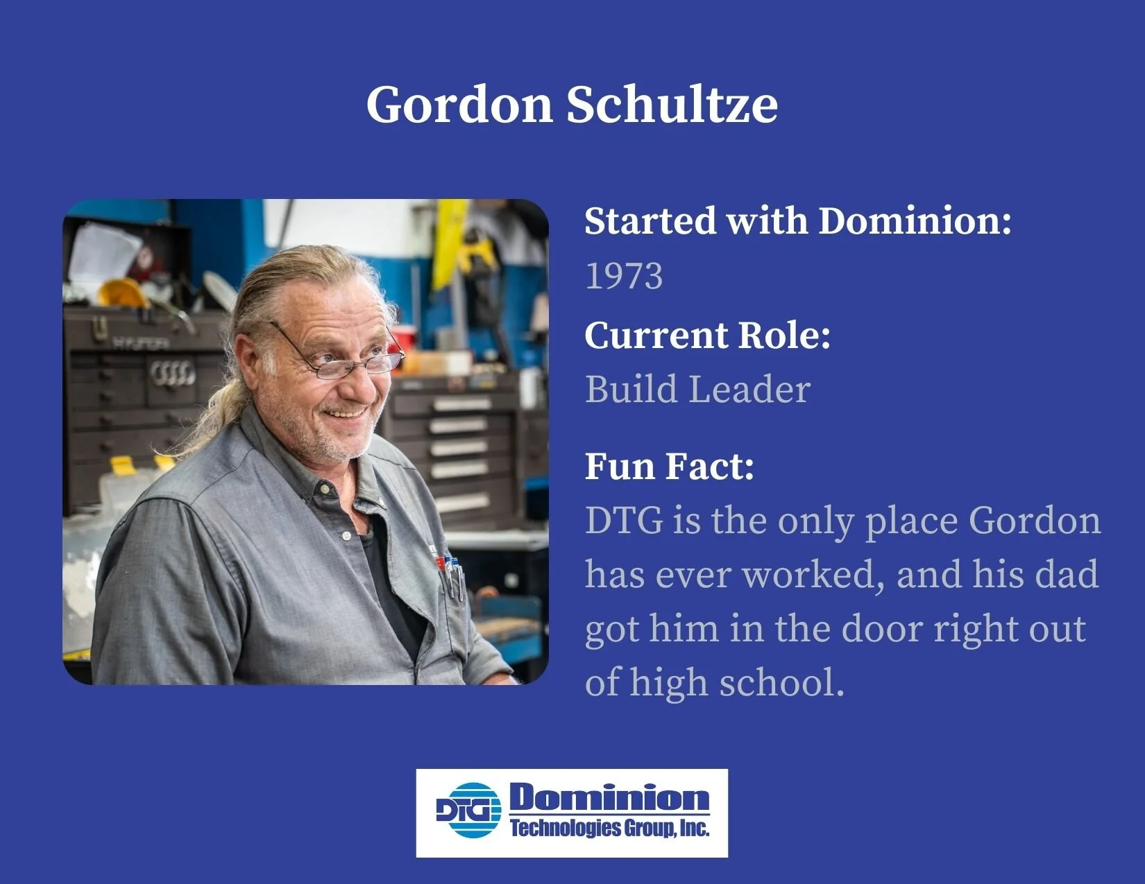ES: Gordon Schultze — Dominion Technologies Group, Inc.