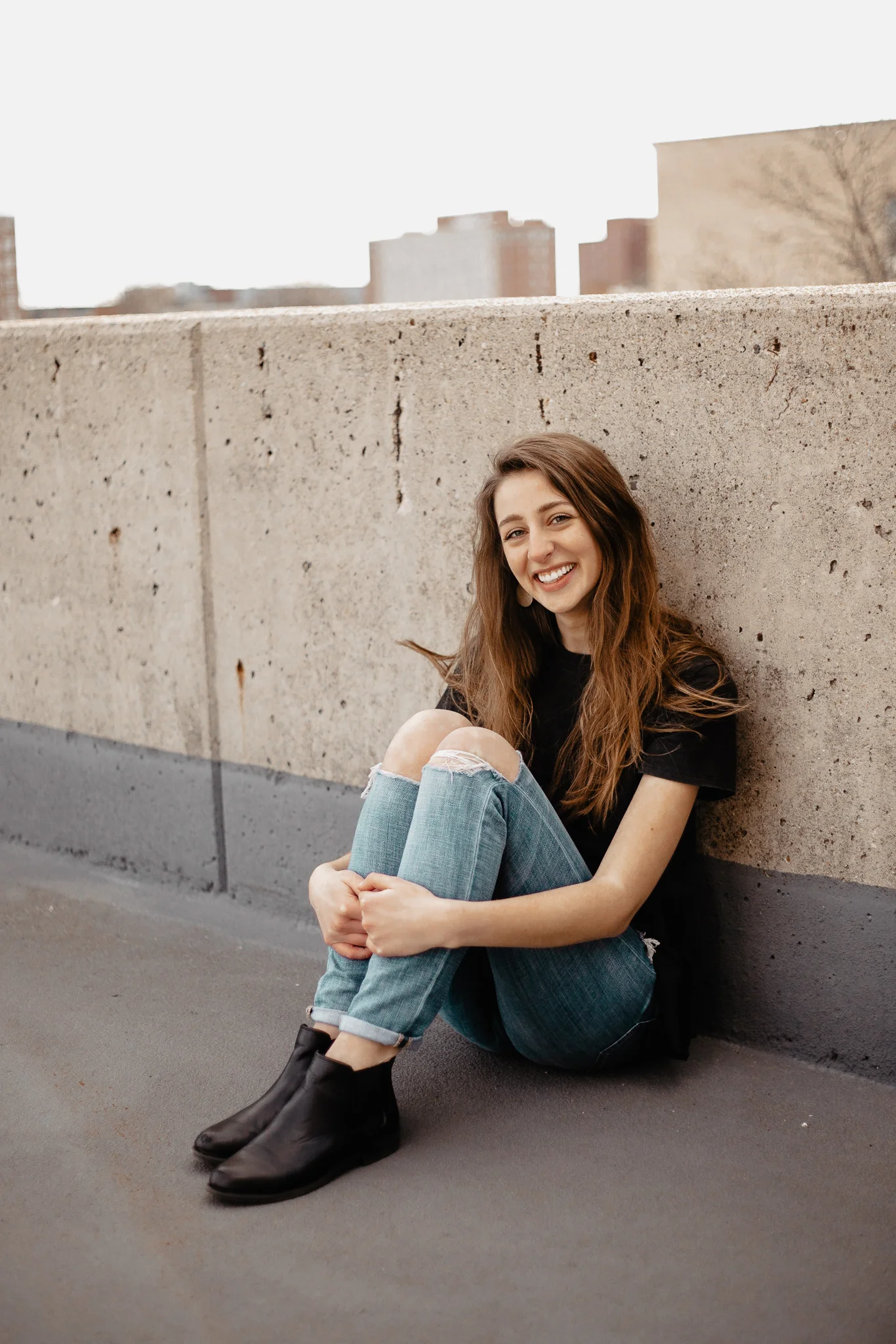 Ohio State University College Campus Senior Portraits