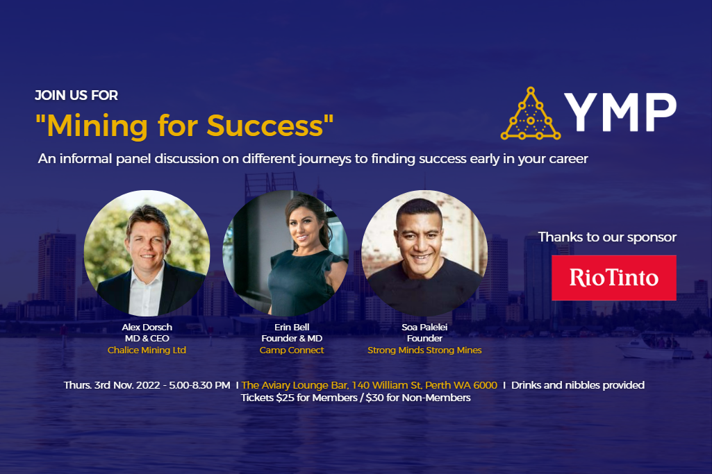 YMP Perth: Mining for Success — Young Mining Professionals