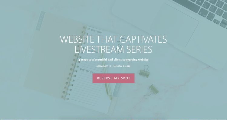 6 Different Uses for a Squarespace Cover Page | Lauren Taylar