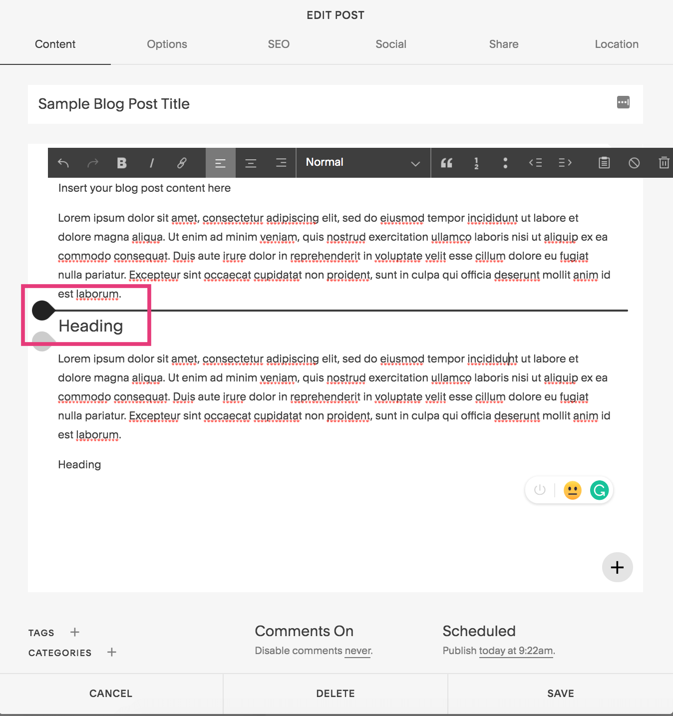 How to Create a Blog in Squarespace for Your Business | Lauren Taylar