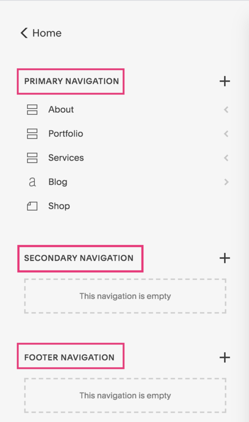 How to Set Up and Style Your Squarespace Navigation | Lauren Taylar
