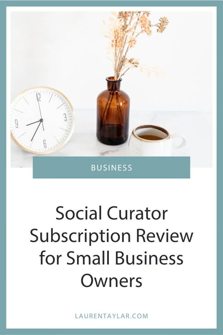 Social Curator Subscription Review for Small Business Owners | Lauren ...