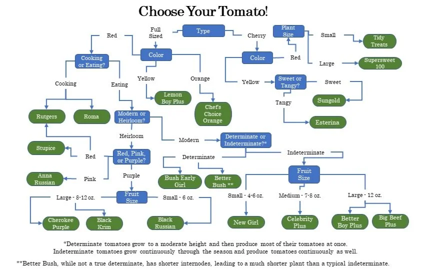 Vegetable Starter Pack Varieties — Blackberry Bog Farm