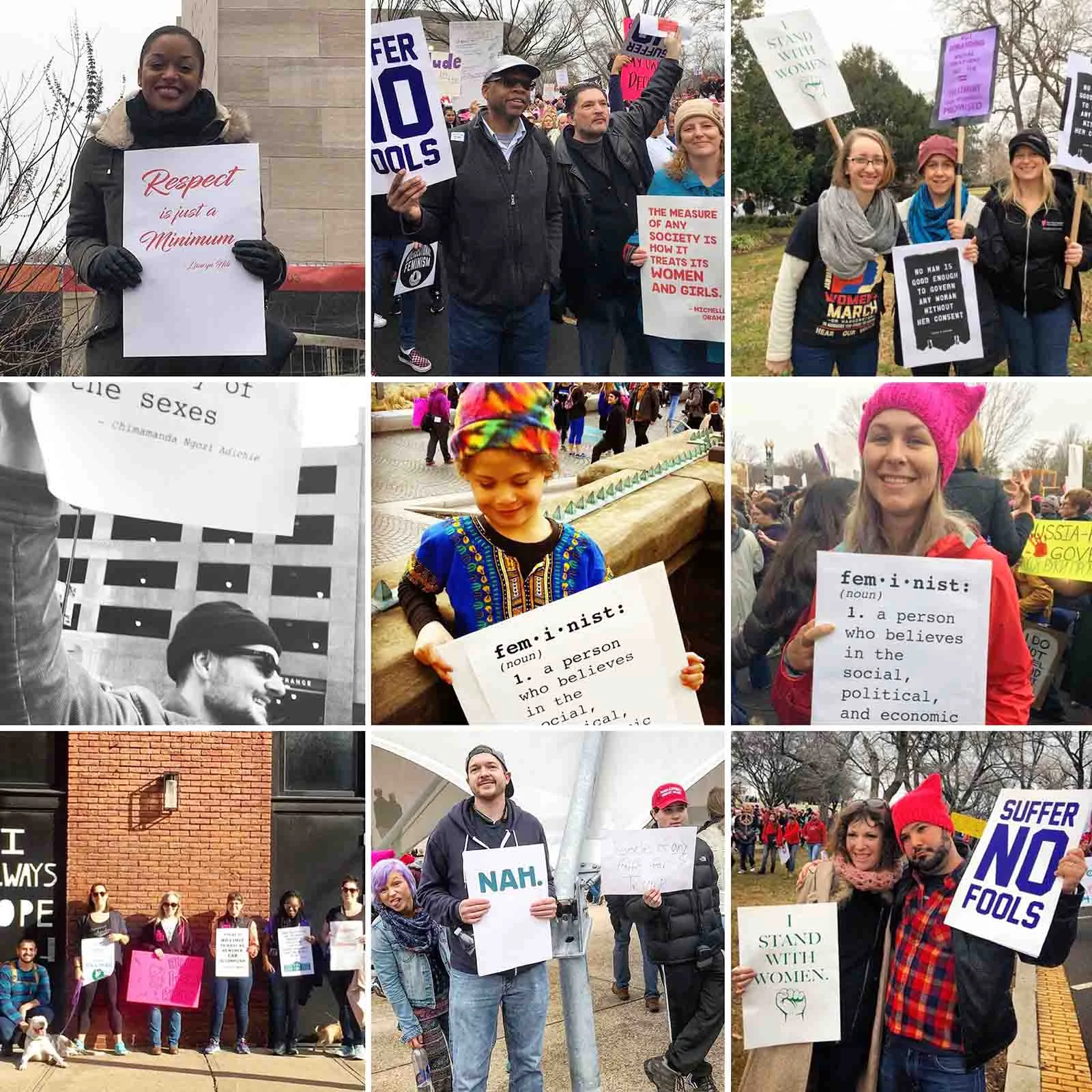 Women's March Posters — APE BLEAKNEY