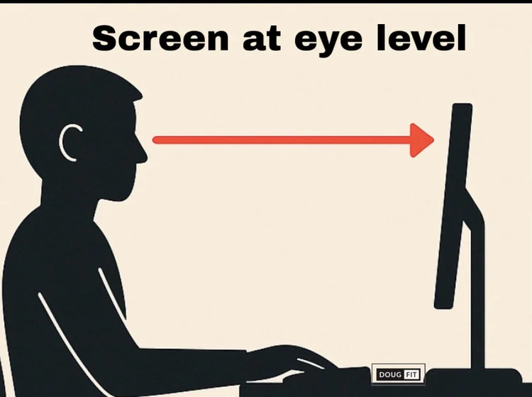 Improve posture at work : Ergonomic tips and stretches you can do at ...