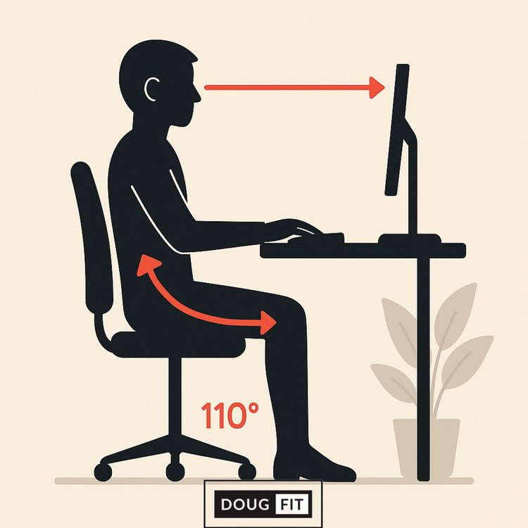 Improve posture at work : Ergonomic tips and stretches you can do at ...