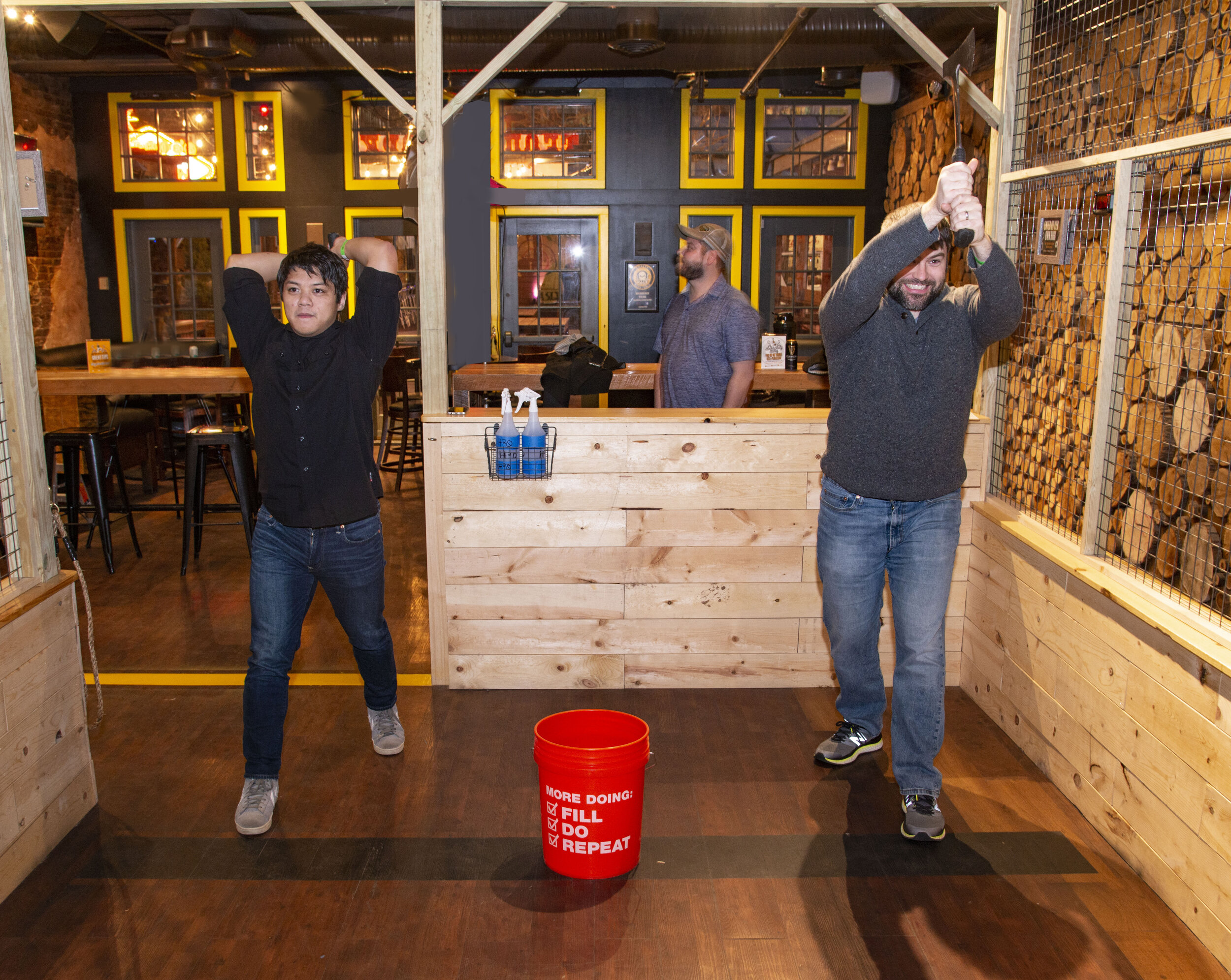 AXE THROWING — Kraken