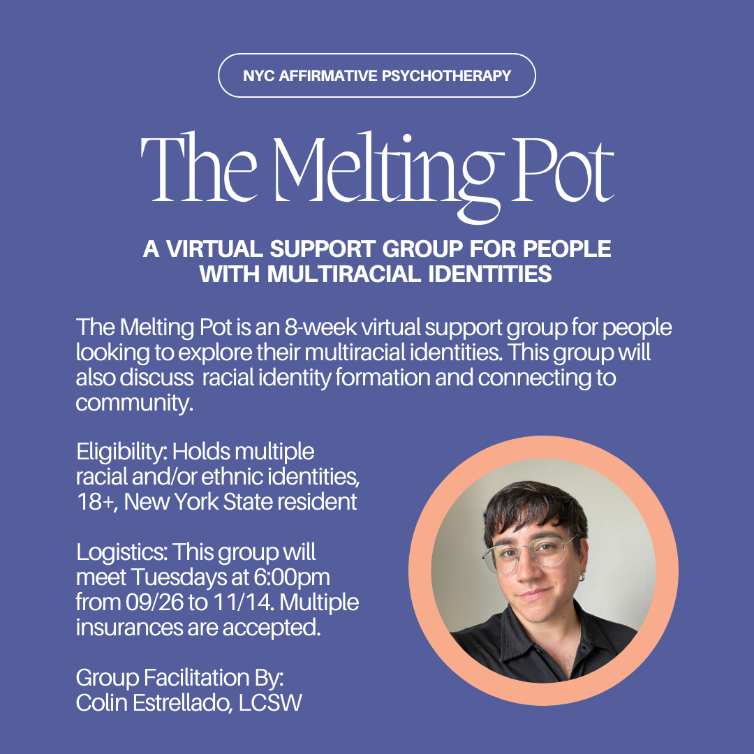 Groups | LGBT & BIPOC Therapists In New York - NYC Affirmative ...