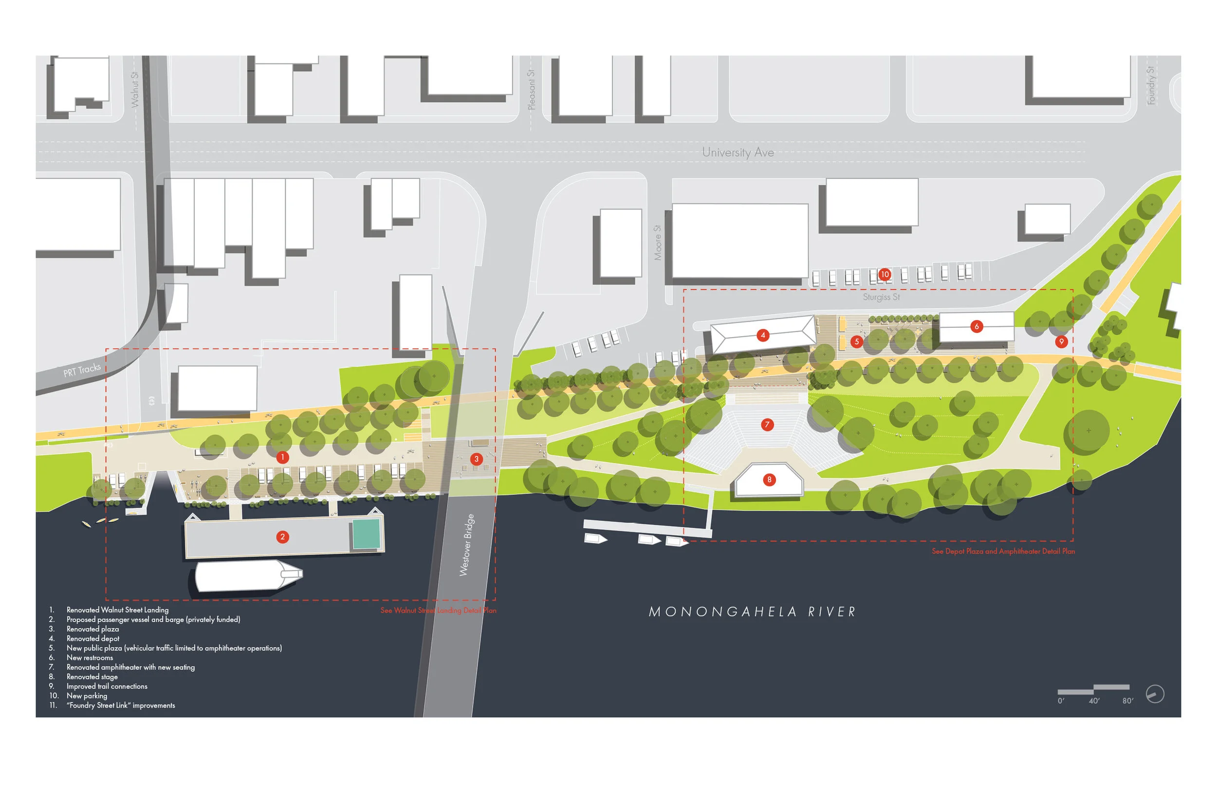 Hazel Ruby McQuain Riverfront Park — Merritt Chase