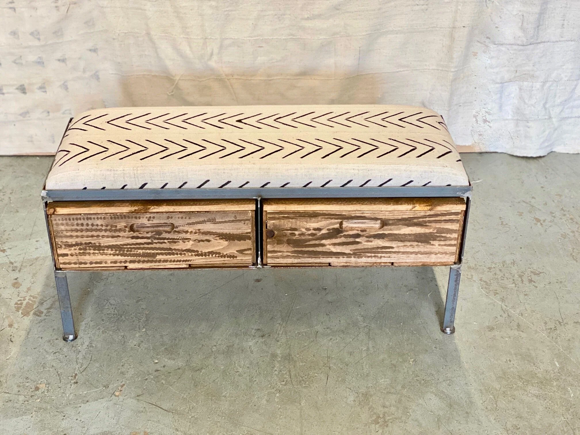 Two Drawer Bench Free Shipping! — Uber Chic Home