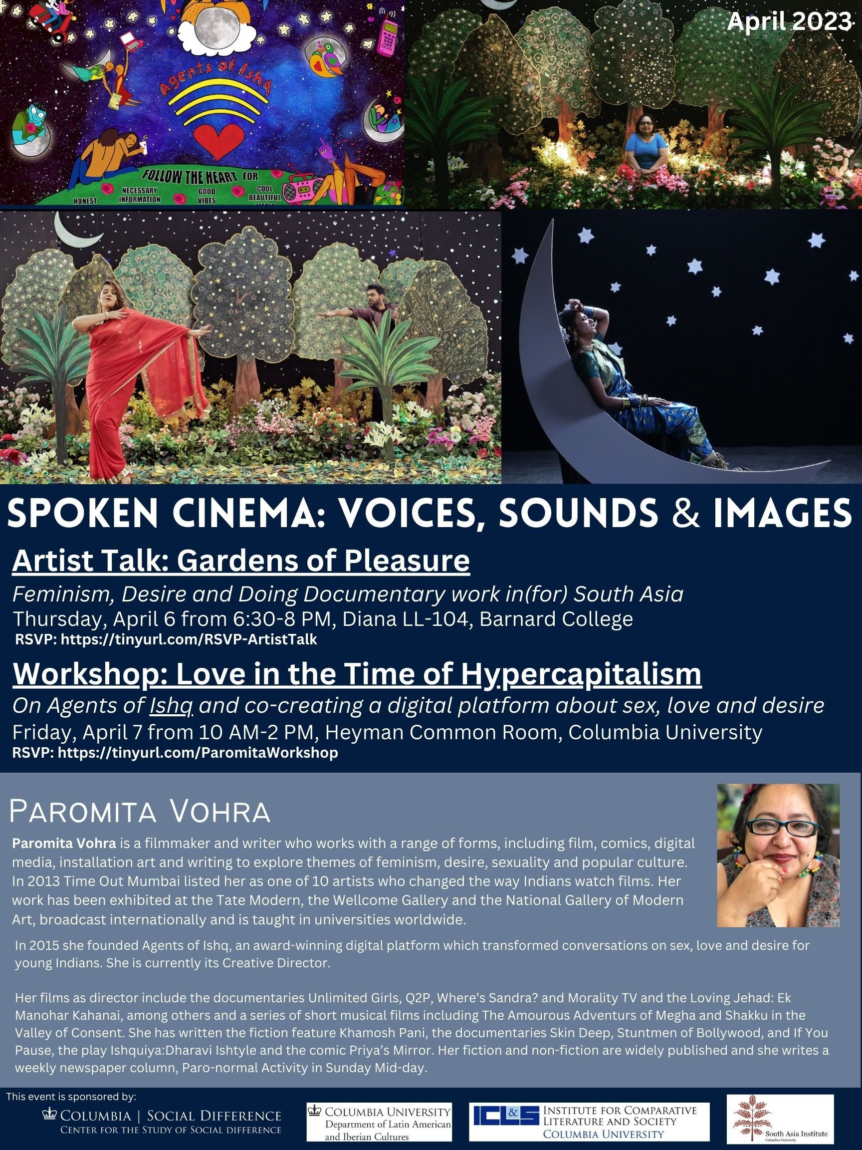 ARTIST TALK: SPOKEN CINEMA: VOICES, SOUNDS & IMAGE — Center for the ...