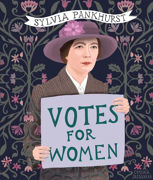 Suffragette Portrait Illustration by Cynthia Jacquette — Cynthia ...