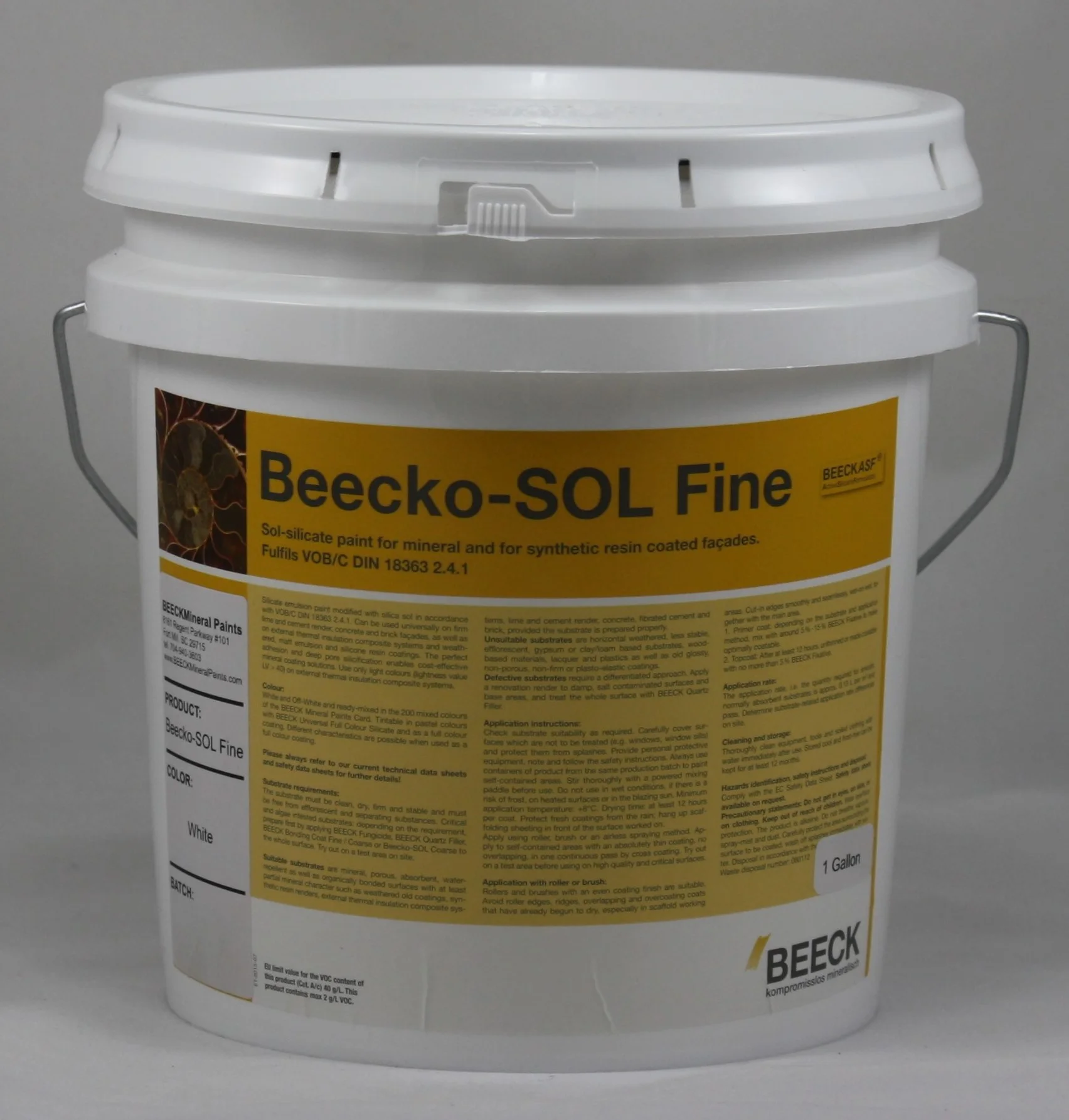 Mineral Silicate paints — BEECK Mineral Paints