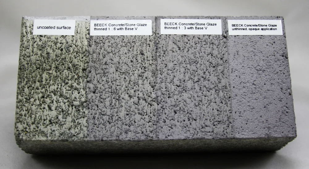 Concrete/Stone Glaze — BEECK Mineral Paints