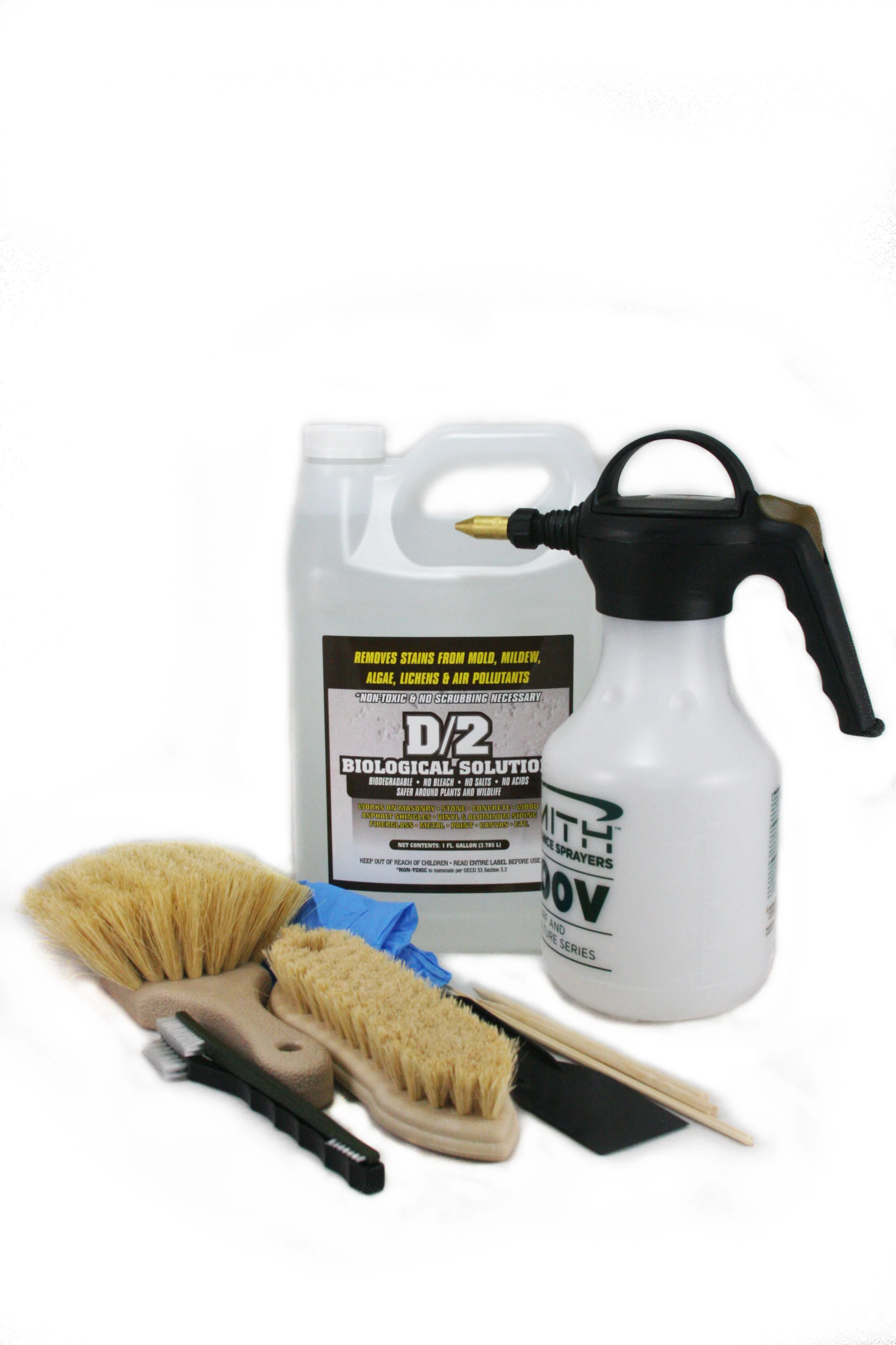 D/2 Biological Solution Cleaning Kit - 1 Gallon — BEECK Mineral Paints
