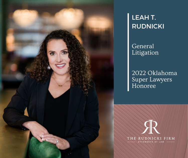 TRF Announces 2022 Oklahoma Super Lawyers Honorees — The Rudnicki Firm