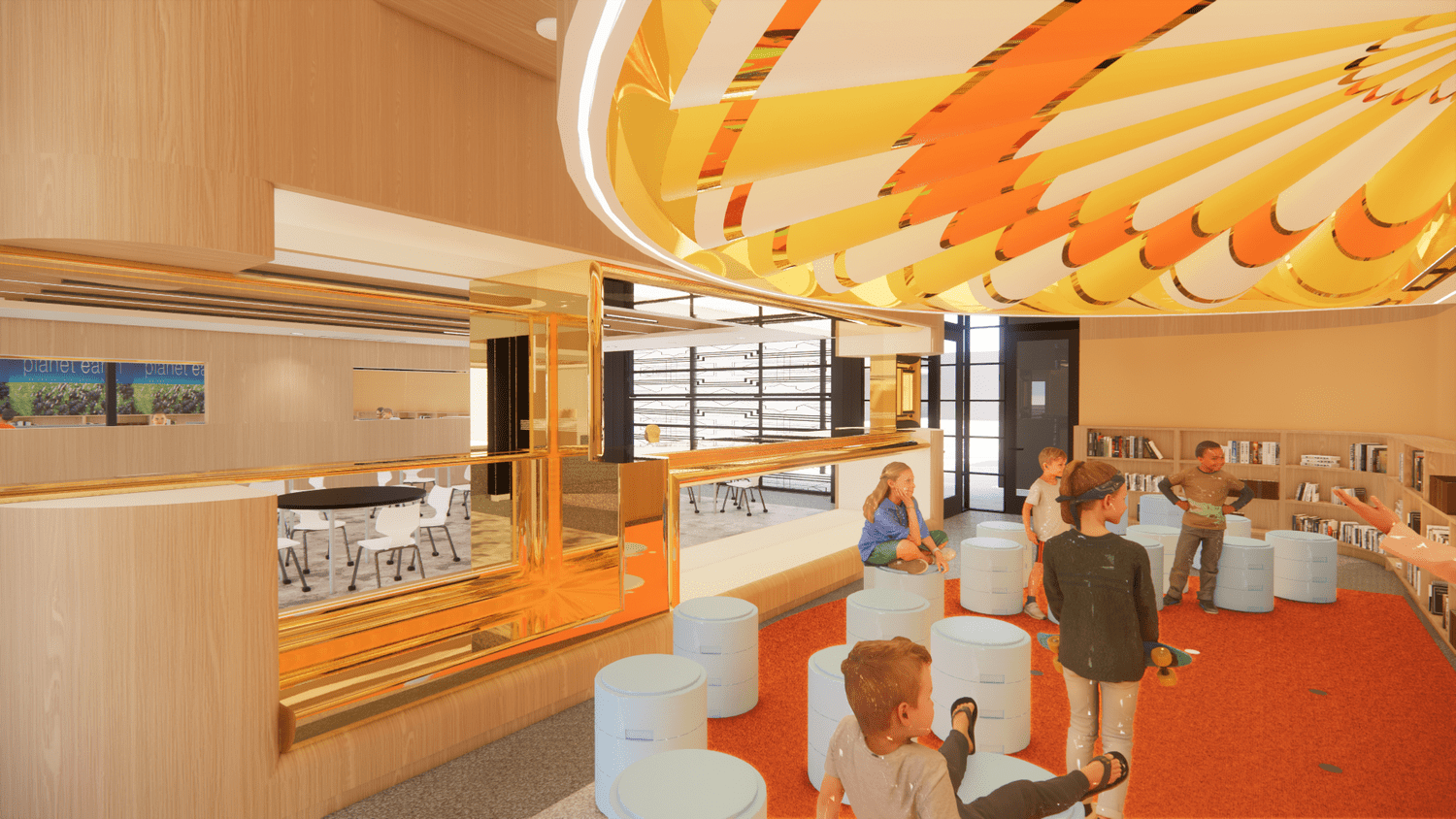 SMMUSD Grant Elementary School Library Renovation — Johnson Favaro