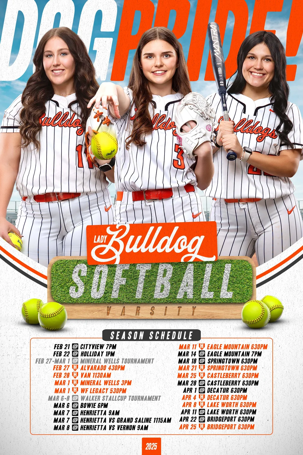 BIG SKY BASEBALL AND SOFTBALL — 3rd Creative