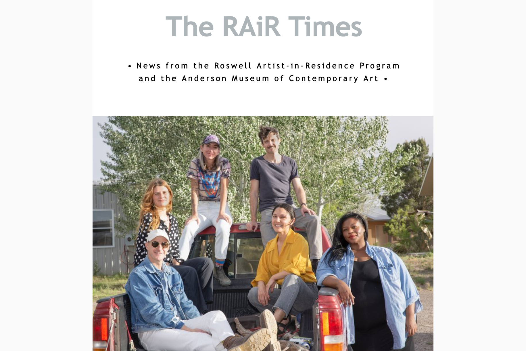 NEWS — The RAiR Foundation