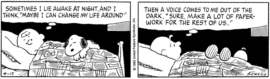 On the Strip: Peanuts, a 'vehicle to meditate on anxiety and failure ...