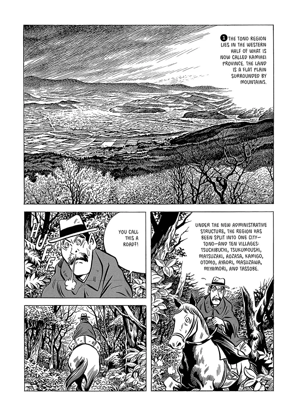 GRAPHIC NOVEL REVIEW: Tono Monogatari by Shigeru Mizuki — Comics Bookcase