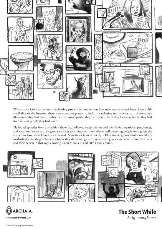 EXCLUSIVE PREVIEW: The Short While by Jeremy Sorese — Comics Bookcase