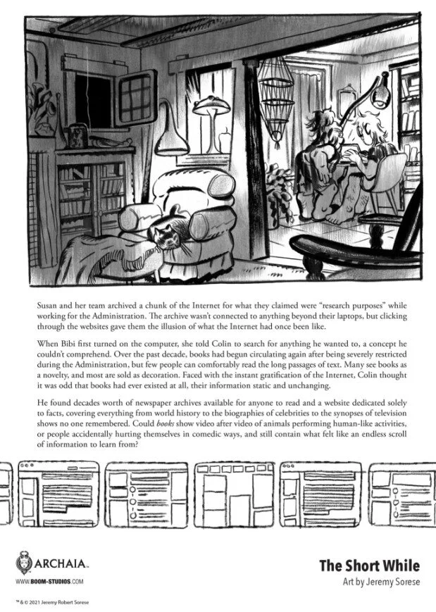 EXCLUSIVE PREVIEW: The Short While by Jeremy Sorese — Comics Bookcase