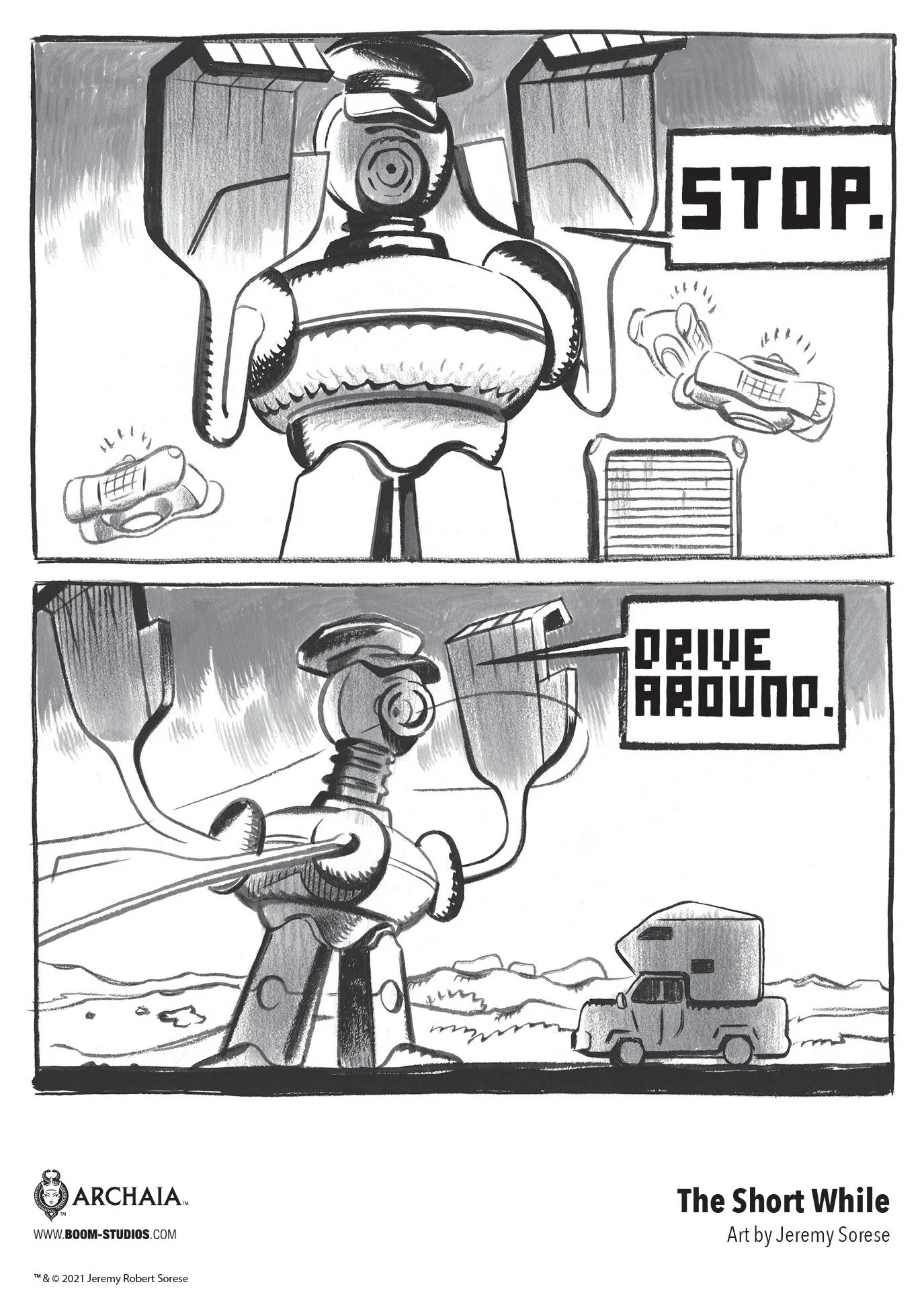 EXCLUSIVE PREVIEW: The Short While from BOOM! Studios — Comics Bookcase