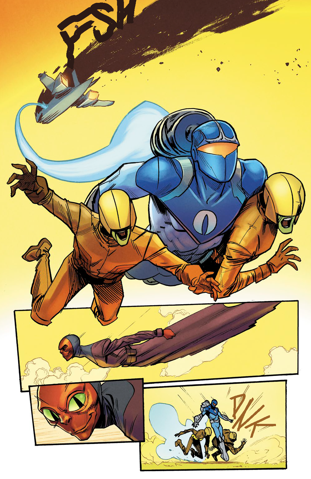 INTERVIEW: Cantwell, Gorham talk THE BLUE FLAME #5, a halfway point ...