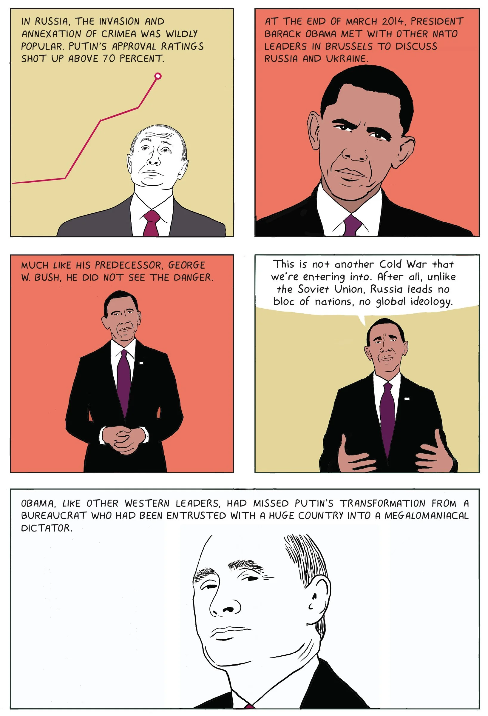 GRAPHIC NOVEL REVIEW: Putin's Russia - The Rise of a Dictator by Darryl ...