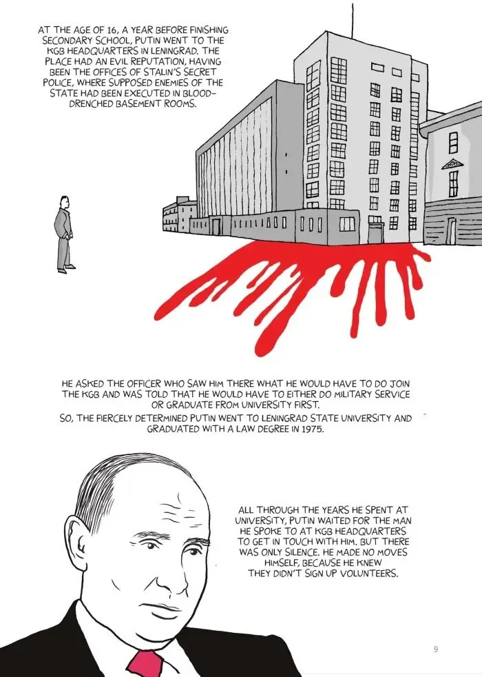 GRAPHIC NOVEL REVIEW: Putin's Russia - The Rise of a Dictator by Darryl ...