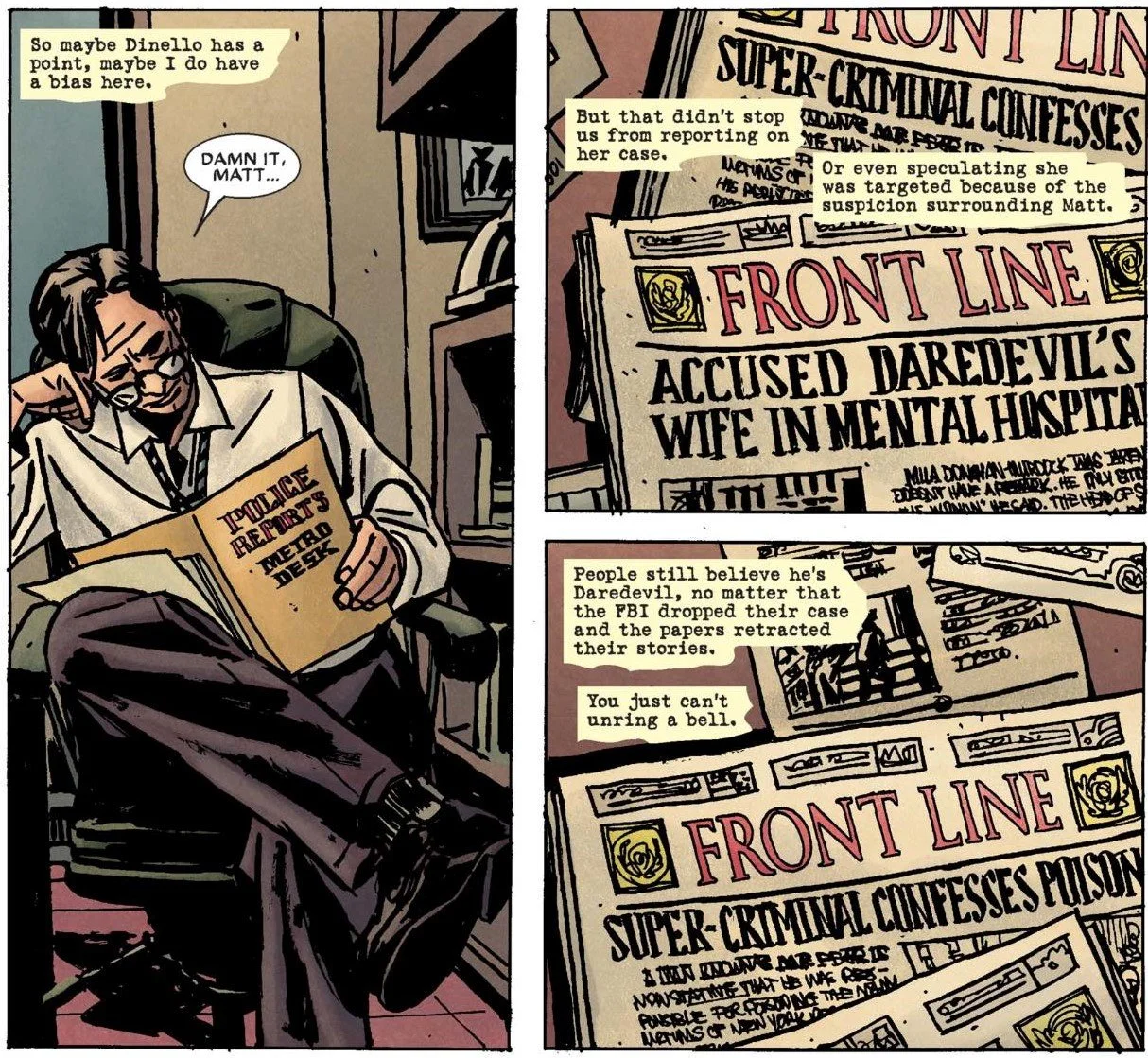 Daredevil Noir Bullseye