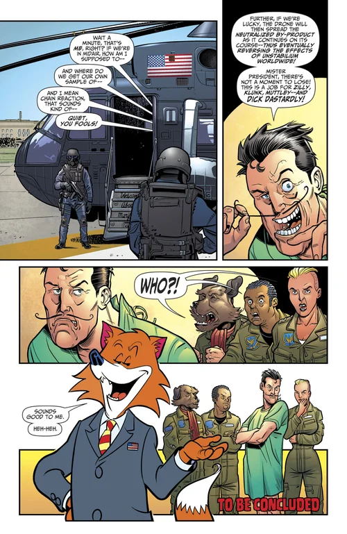 Classic Comic of the Week: Dastardly & Muttley by Garth Ennis, Mauricet ...